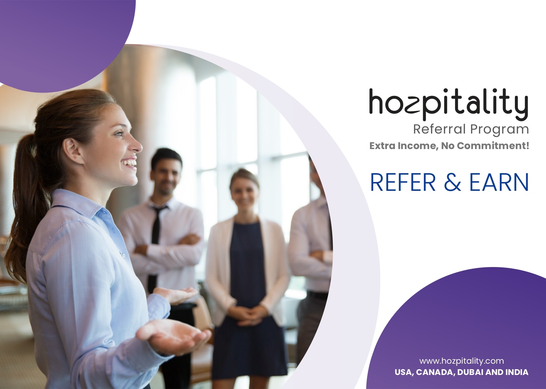 Hozpitality Referral Program – Extra Income, No Commitment